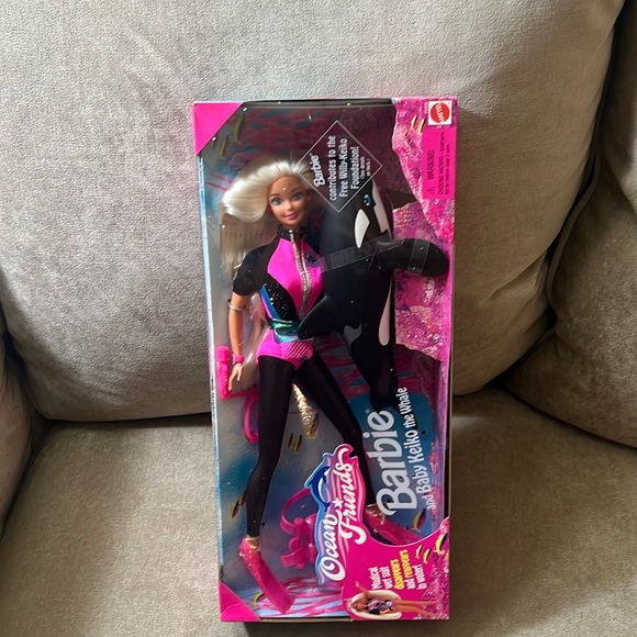 Barbie | Toys | New Ocean Friends Barbie And Baby Keiko The Whale ...